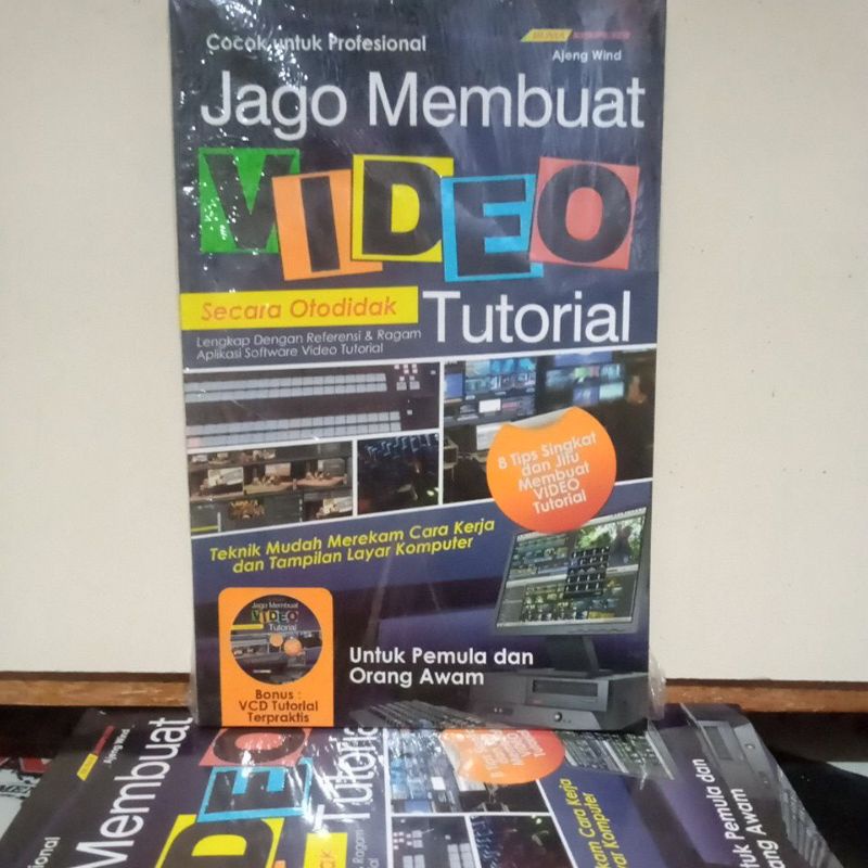 Jual Buku Komputer - Jago Membuat Video Tutorial ( Secara Otodidak ... Jual Buku Komputer - Jago Membuat Video Tutorial ( Secara Otodidak ...