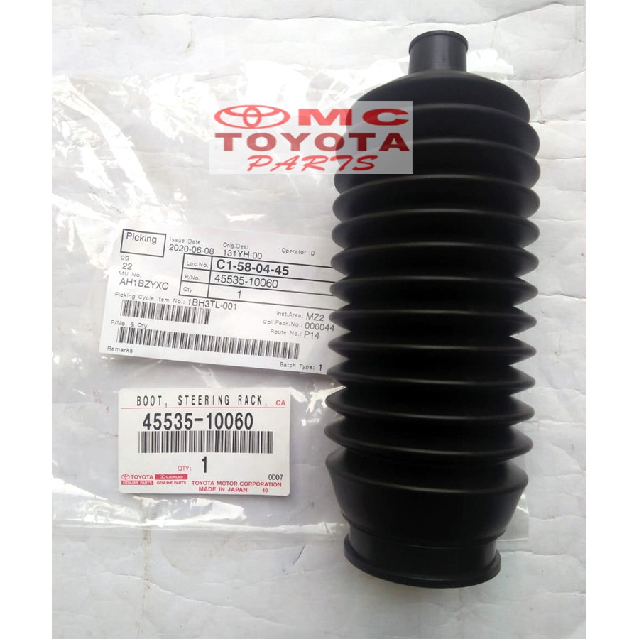 Jual Karet Boot Stir Steering Rack Soluna Starlet 45535-10060 | Shopee ...