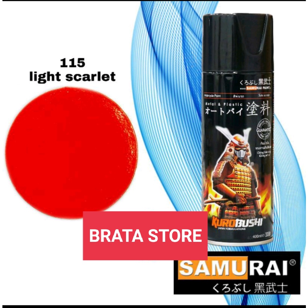 Jual CAT SAMURAI / PILOX SAMURAI 400cc semua warna standard spray Pilok pilox pylox ( Luar Pulau ...