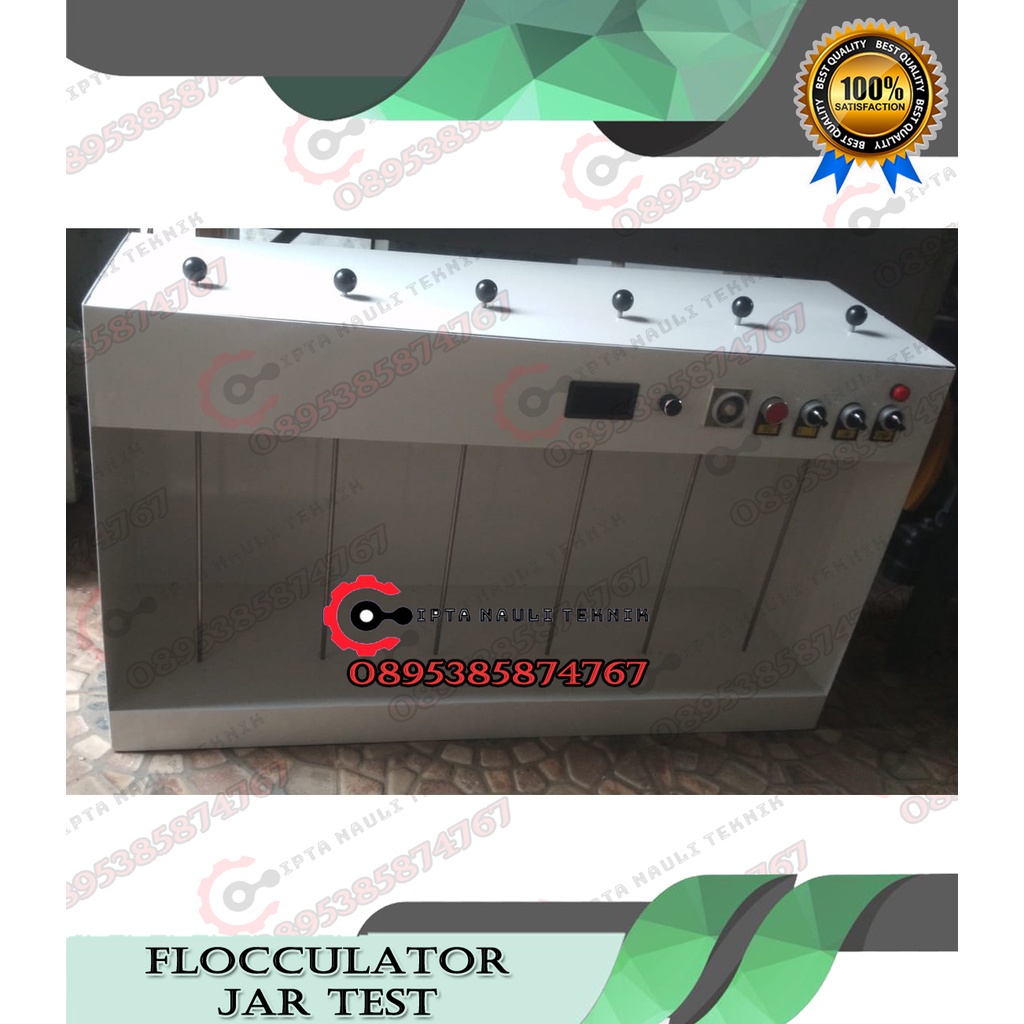 Jual Flocculator Jar Test 6 Spindle Flokulator With Timer Controller ...