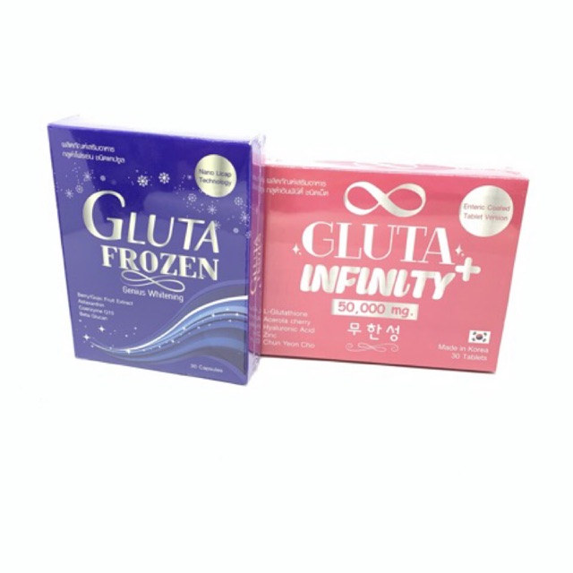 Jual Gluta frozen + Gluta infinity | Shopee Indonesia
