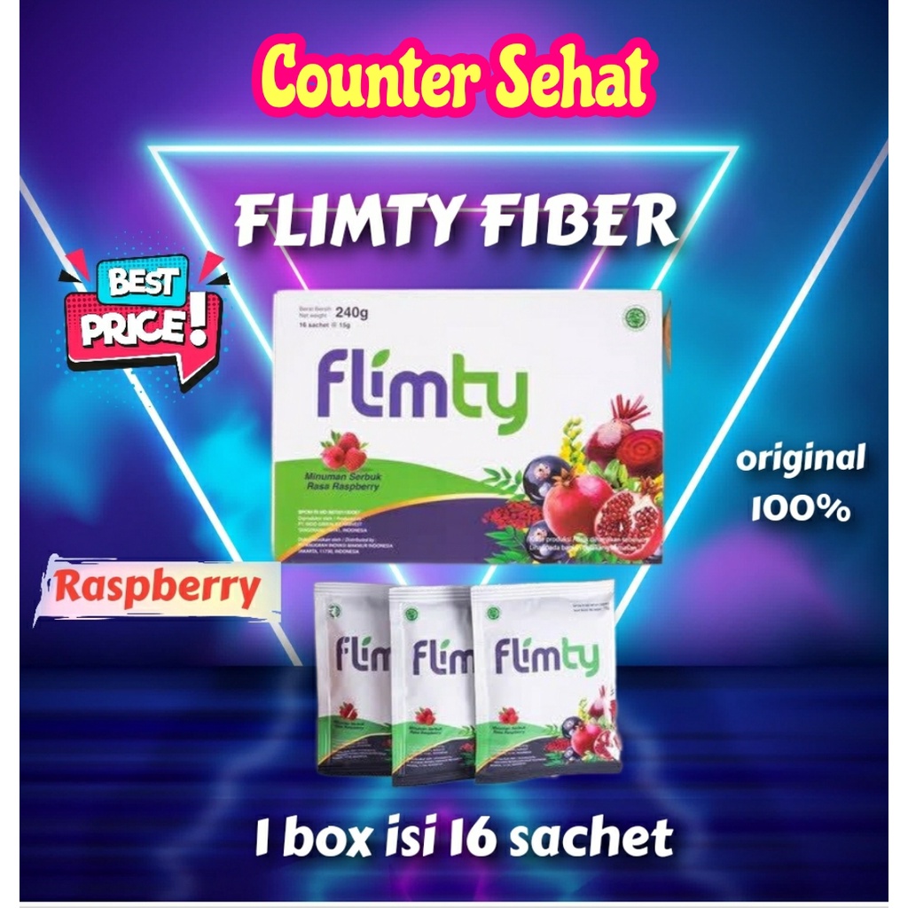 Jual ASLI 100 % FLIMTY BLACKCURRANT / RASPBERRY 1 BOX ISI 16 SACHET ...
