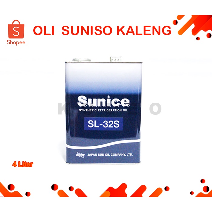 Jual Oli Suniso sl32 - Oli Kompresor 4 liter - OLI SUNISO SL 32 Kaleng | Shopee Indonesia