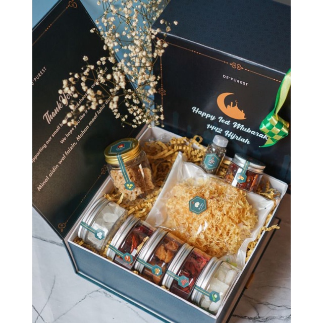 Jual Hampers Lebaran Peach Gum Hard Box | Shopee Indonesia