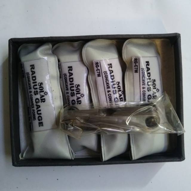 Jual SOLAR Radius Gauge Concave & Convex Form - Mal Radius Gauge RG-C7M ...