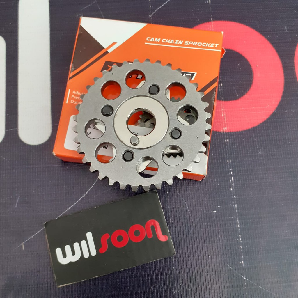 Jual Gigi Sentrik Timing Gear Adjustable Kawasaki KLX 150 TK Racing 36T ...