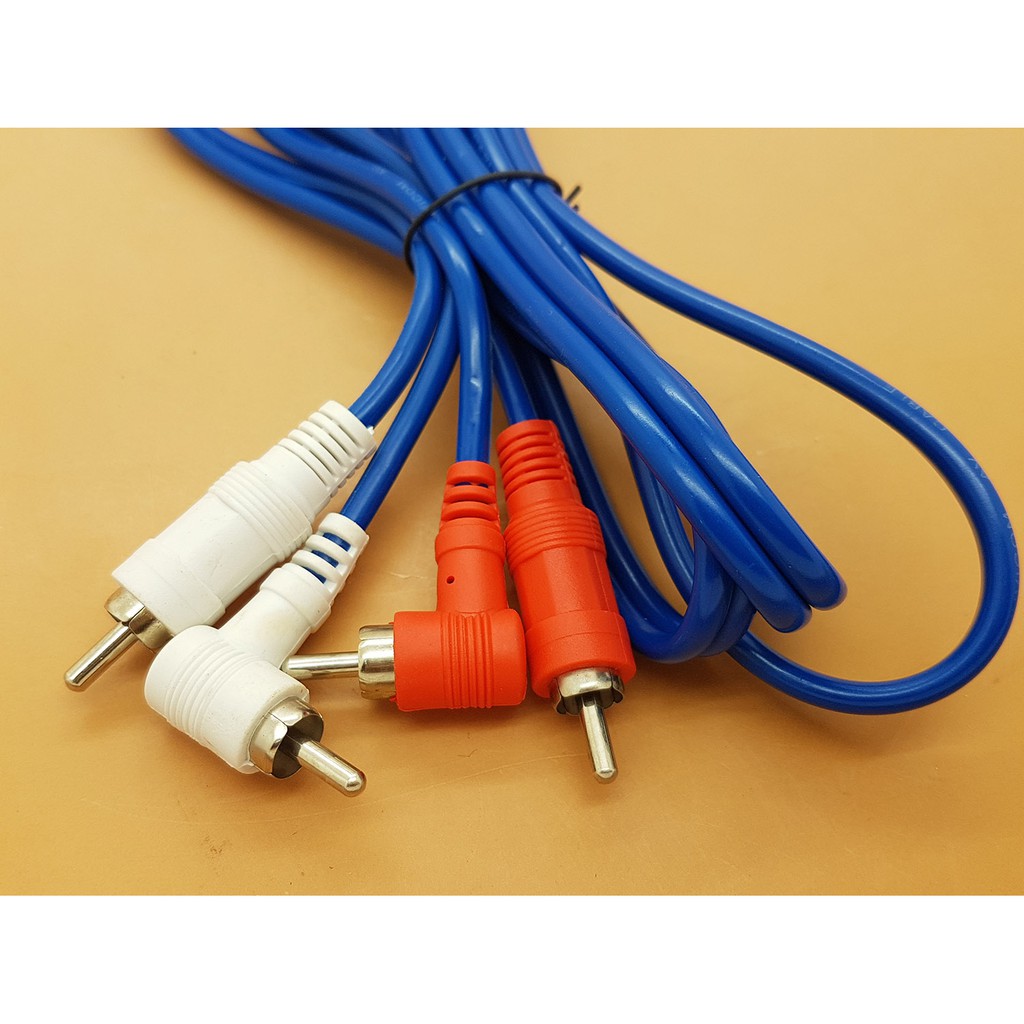 Jual Kabel RCA Audio Video 2 Way 2 Jalur 1.5 Meter Male SIVICOM Bisa ...