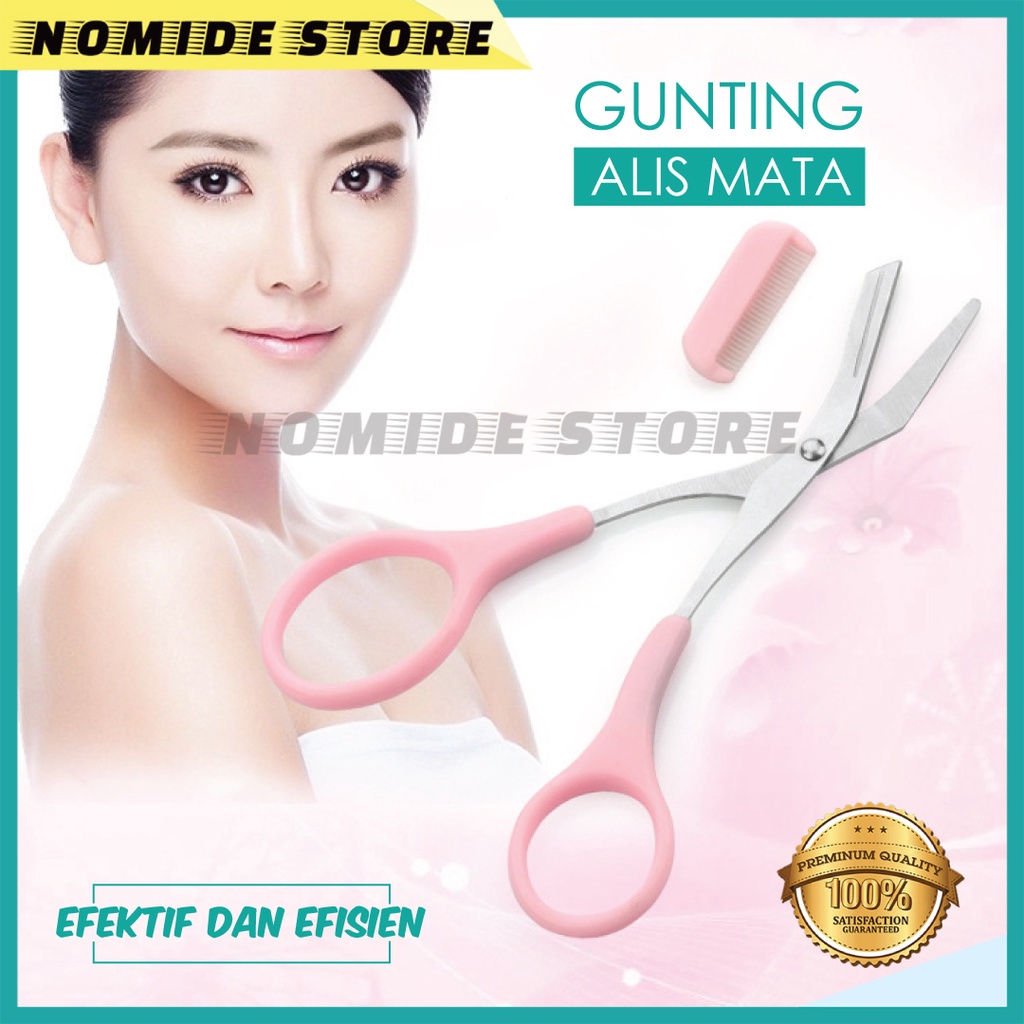 Jual ALAT GUNTING ALIS MATA/EYEBROW CLASS EYELASH MINI CUTTING SCISSOR ...