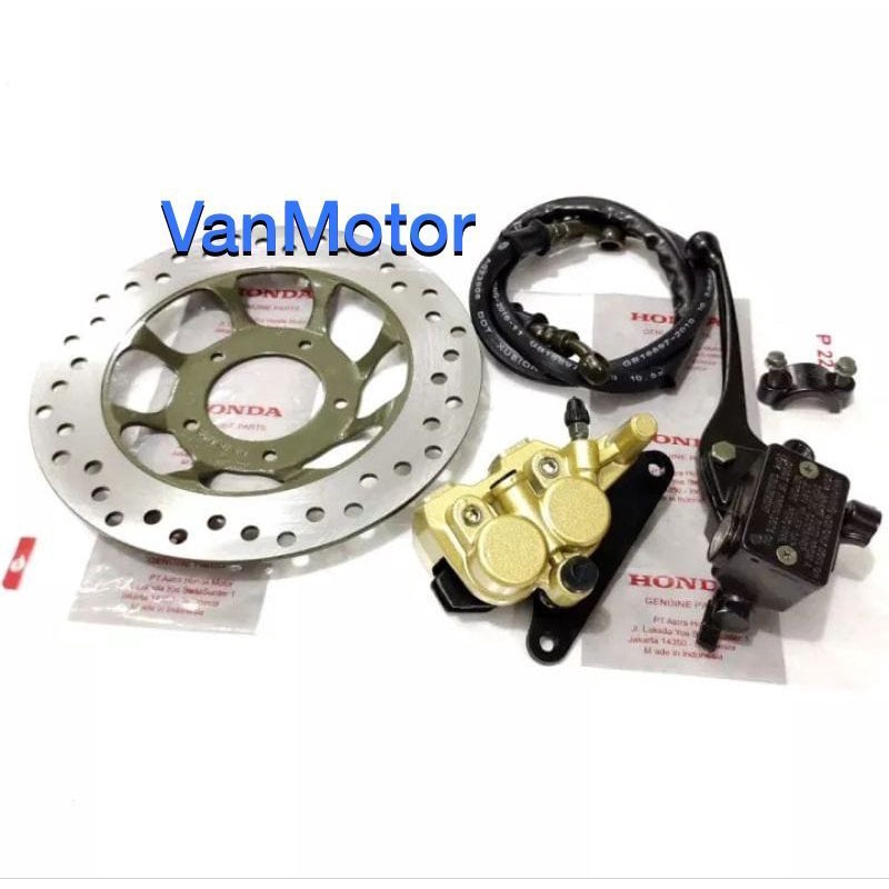 Jual KALIPER DEPAN SUPRA X SUPRA FIT LAMA HONDA 1SET MASTER REM PIRINGAN CAKRAM SELANG REM ...