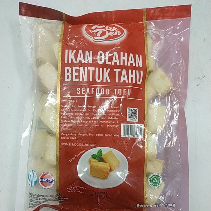 Jual Pak Den seafood tofu 500 g | Shopee Indonesia