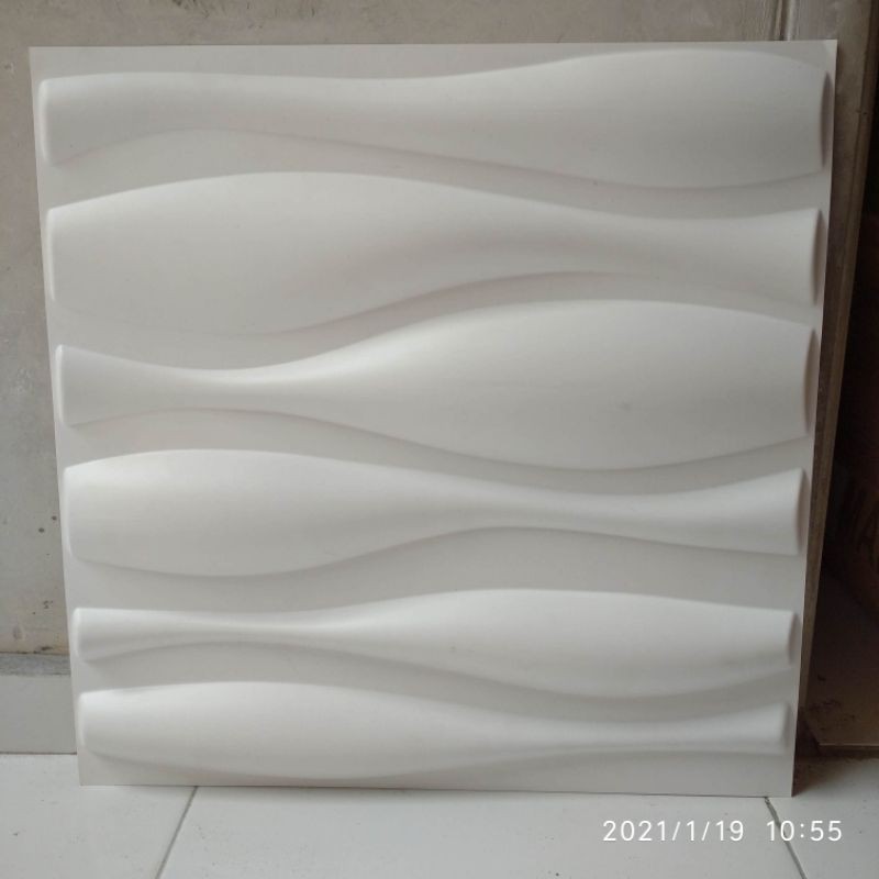 Jual Panel Dinding 3D Gypsum 50 x 50 | Shopee Indonesia