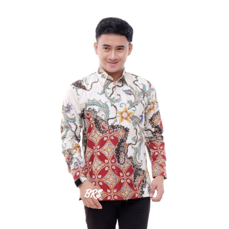 Jual Kemeja Batik Tulis ( BRS21 ) | Shopee Indonesia