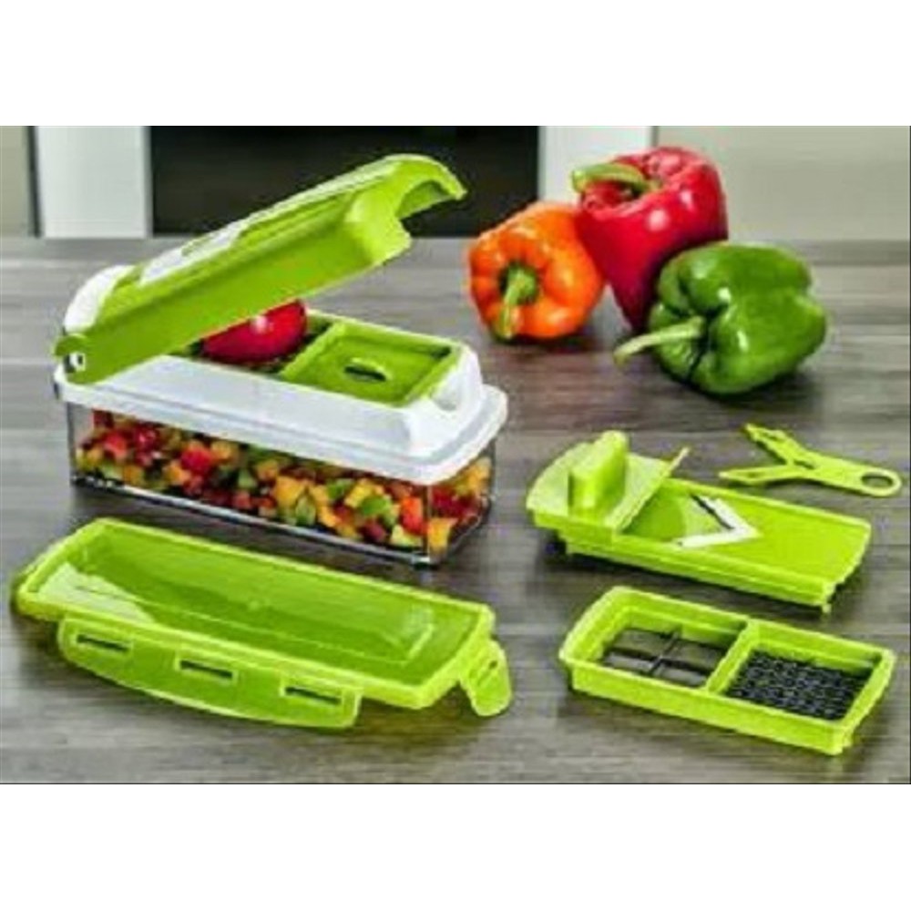 Jual Genius Nicer Dicer Plus Multifungsi Chopper Kitchen Alat Potong ...