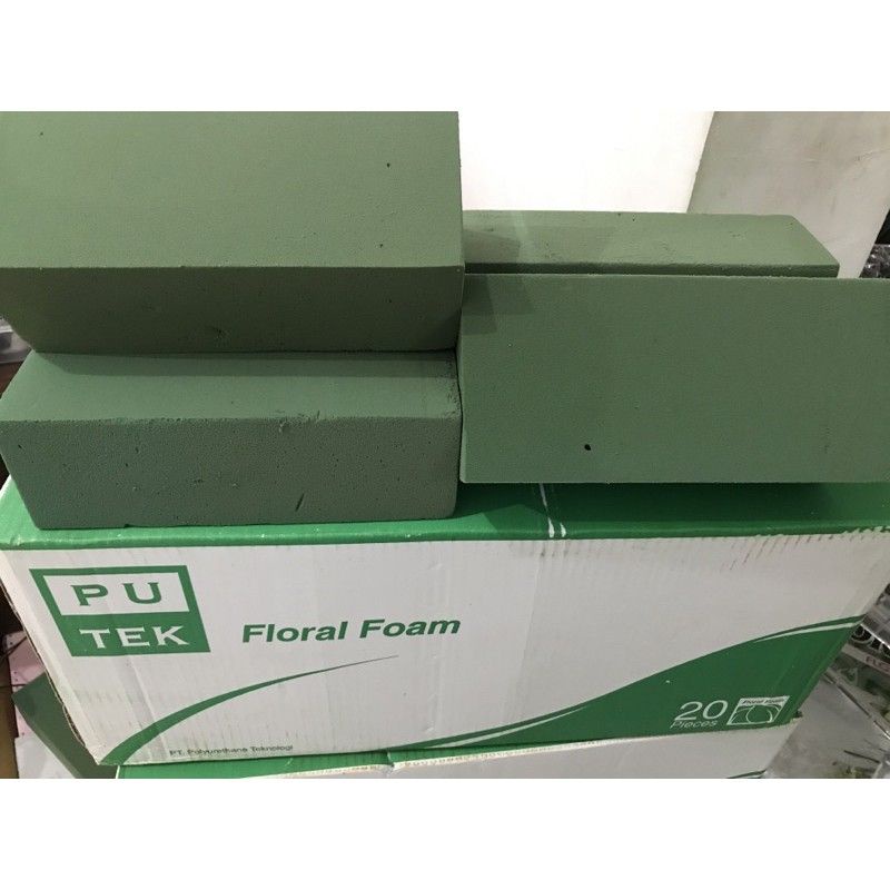 Jual gabus oasis bunga segar spons Dekorasi bunga penancap bunga segar ...