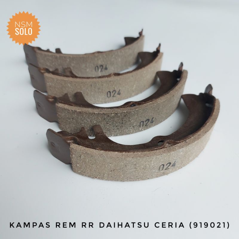 Jual Brake Disc Pad Kampas Rem Belakang Mobil Daihatsu Ceria | Shopee ...