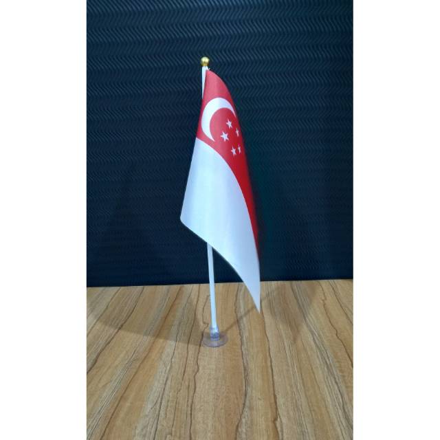 Jual Bendera meja negara SINGAPURA/SINGAPORE | Shopee Indonesia