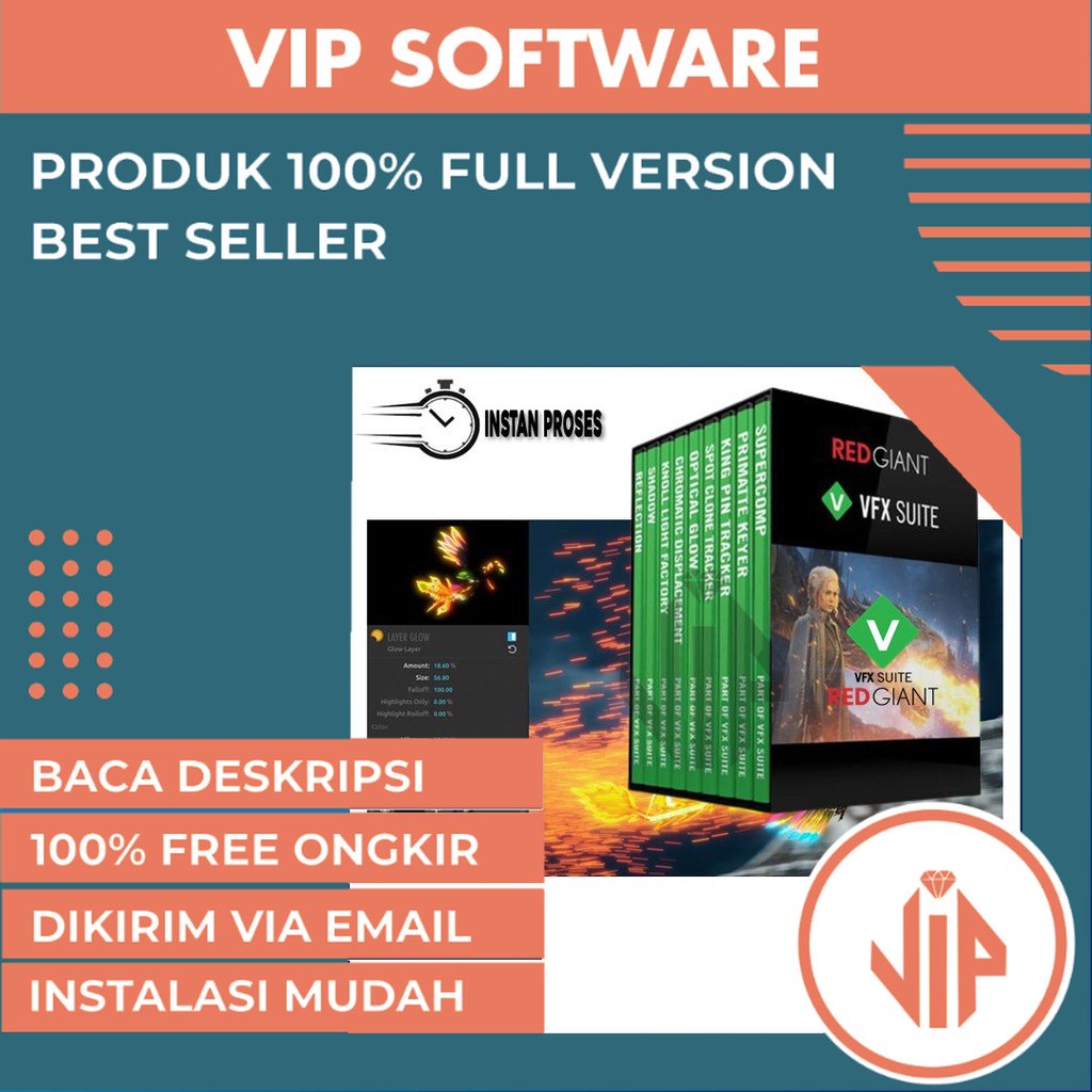 Jual RED GIANT VFX SUITE 1.5.2 / Plugin After Effects VFX plugin & Mac | Shopee Indonesia