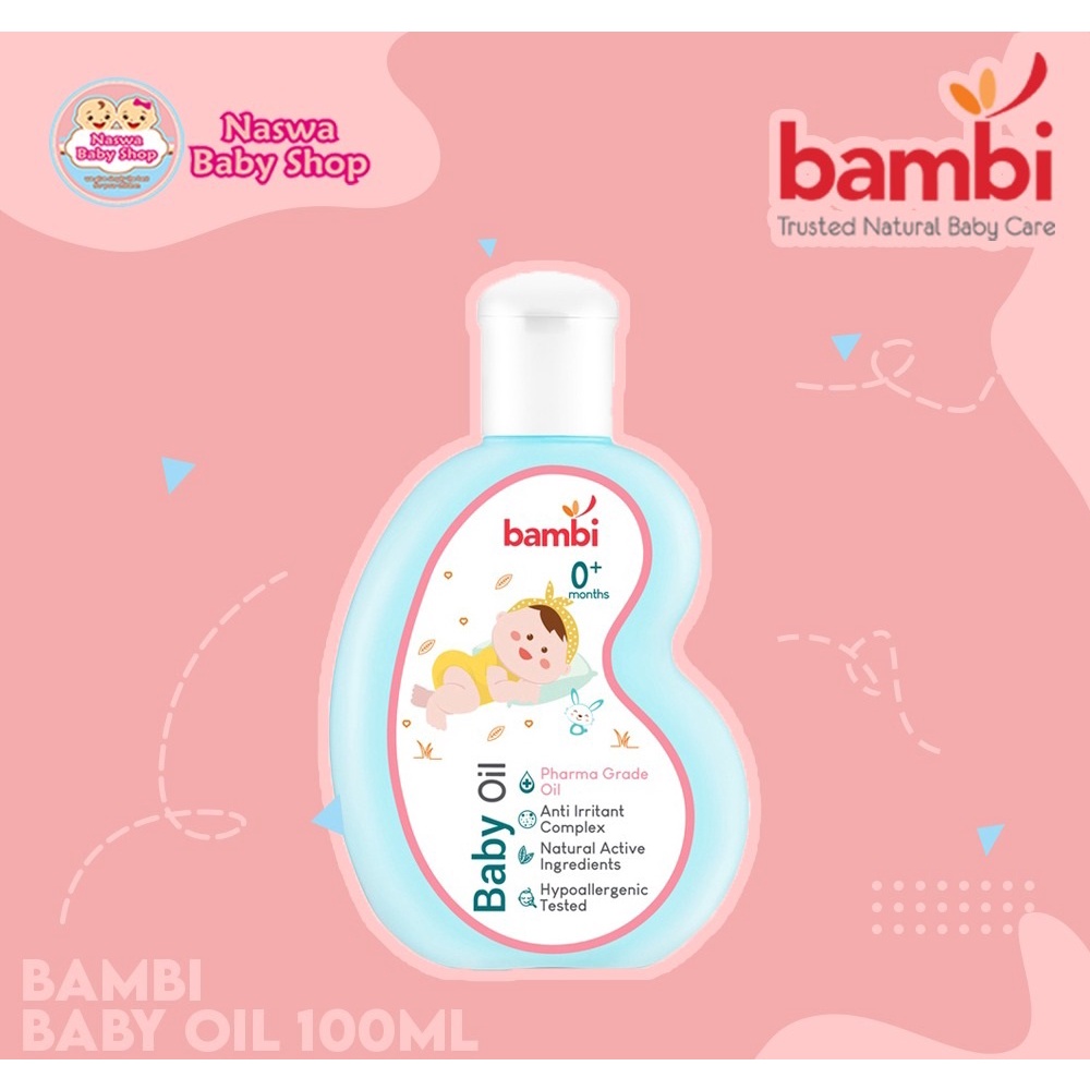 Jual Bambi Baby Oil 100ml | Shopee Indonesia