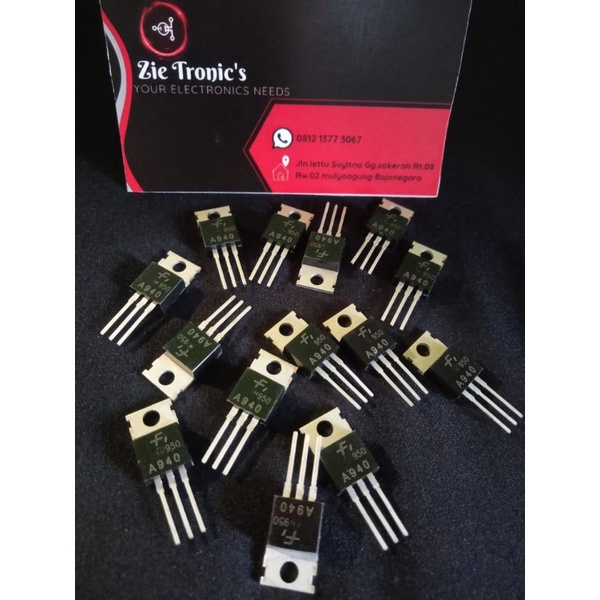 Jual TR A940 PNP Transistor Original / Persamaan TR A1837 | Shopee ...