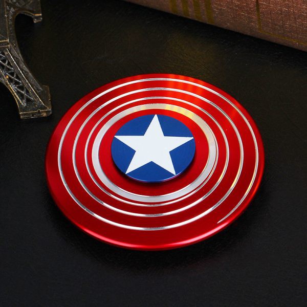 Jual Spinner Captain America Shield Premium Quality | Shopee Indonesia