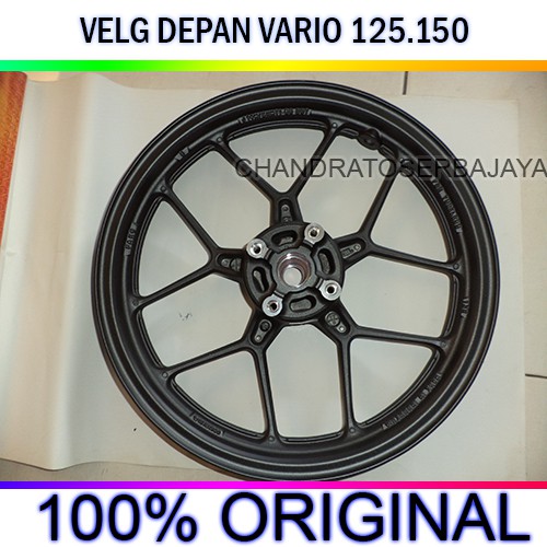 Jual velg depan vario 125 150 led k59 2015 2016 2017 ori ahm pelek ...