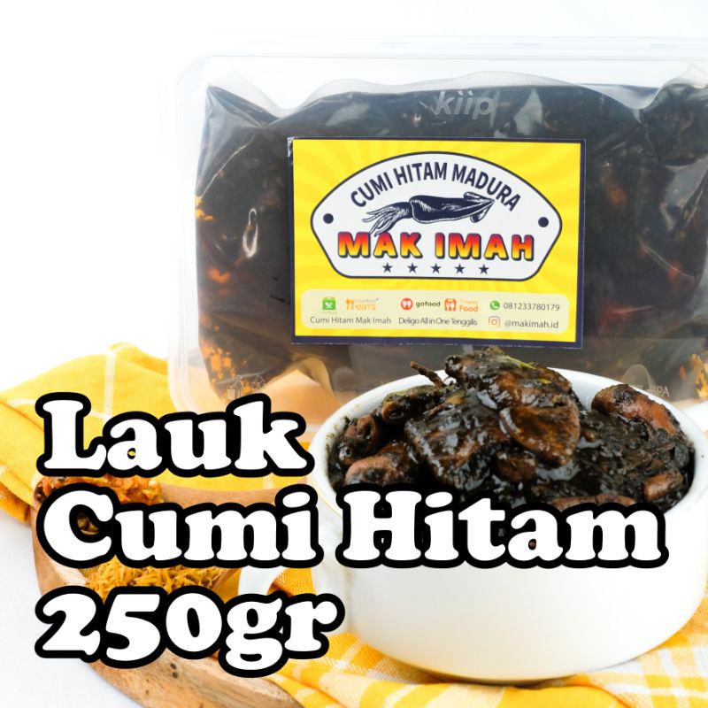 Jual CUMI HITAM MAK IMAH 250gr LAUK CUMI IRENG FROZEN FOOD Makanan ...
