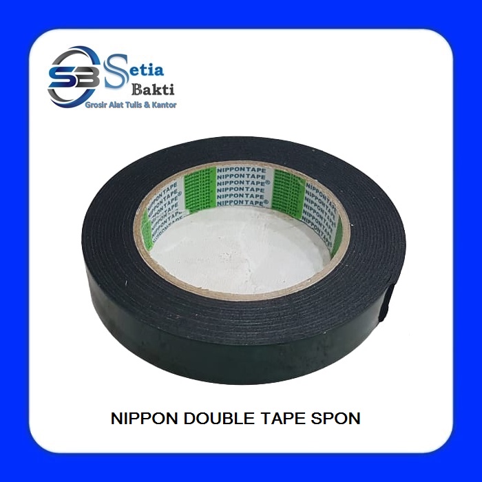 Jual NIPPON Double Tape Spon Busa 2 cm - 1 Pcs | Shopee Indonesia