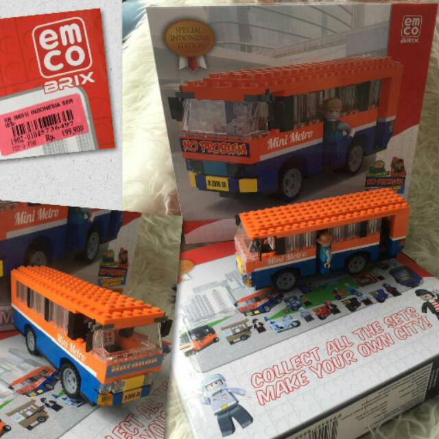 Jual EMCO BRIX Mini Metro - special Indonesia edition | Shopee Indonesia