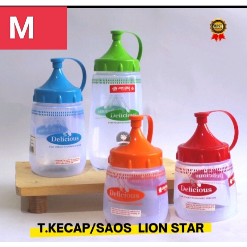 Jual LION STAR BOTOL KECAP PLASTIK/BOTOL SAOS/SAOS MAYONIS/MINYAK BOTOL ...