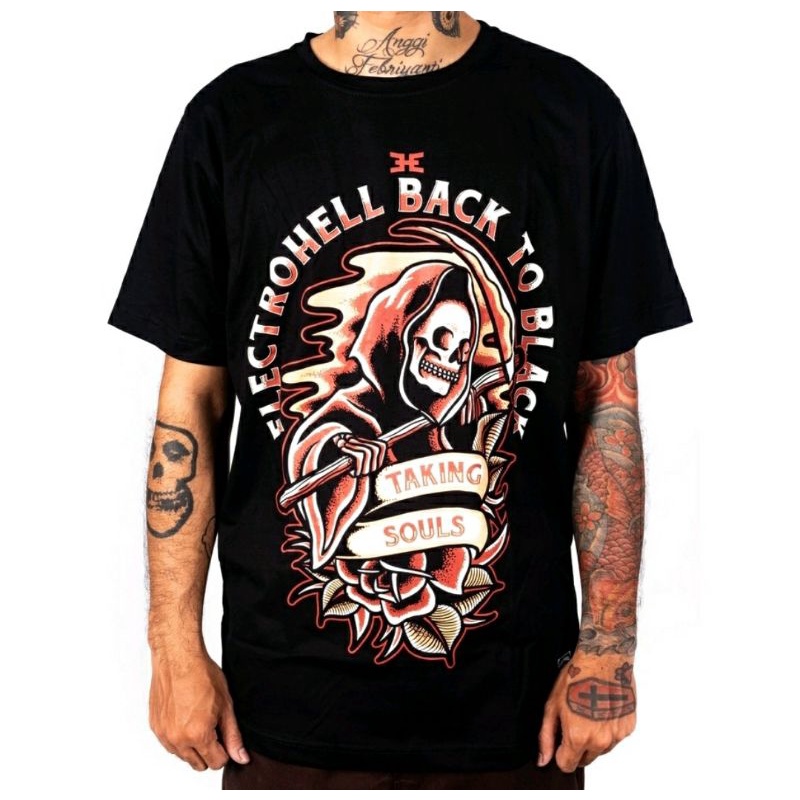 Jual Kaos ELECTROHELL MTSR GTBLACK BK / KAOS ELECTROHELL BALI / KAOS ...