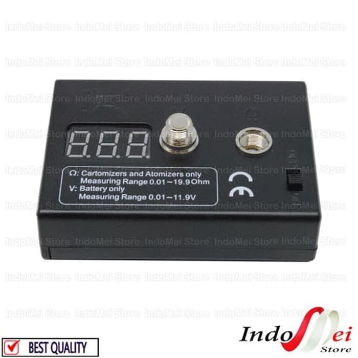 Jual OHM METER COILING VAPE - Ohm Reader Meter Pengukur Coil Vape ...