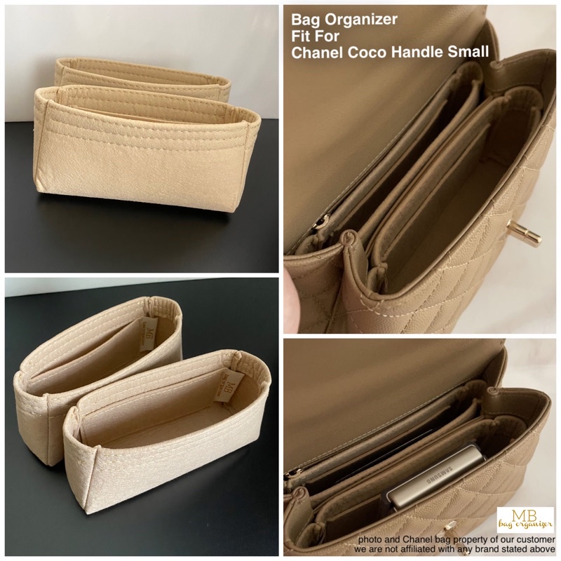 Jual CC coco handle small size organizer (bag 24cm) | Shopee Indonesia