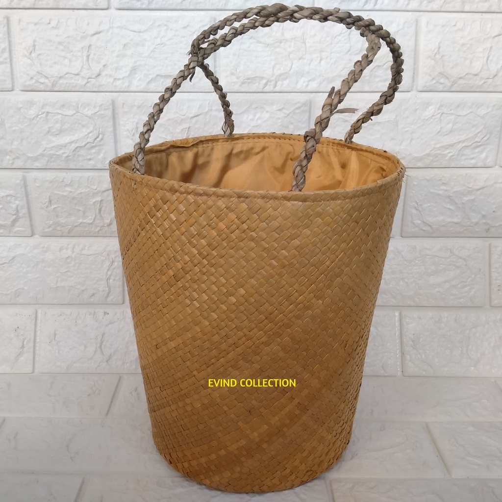 Jual Tas Parcel Isi 3 Toples Keranjang Hampers Anyaman Tas Hampers ...