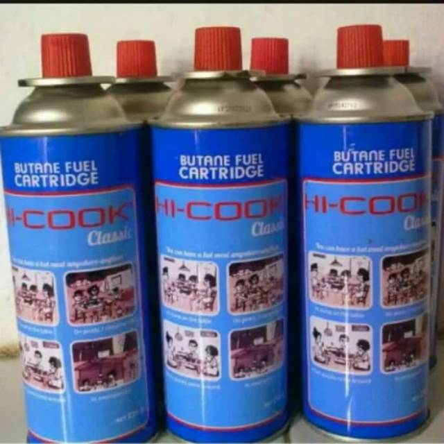 Jual Hi-cook / gas portable / gas gunung / gas kaleng | Shopee Indonesia