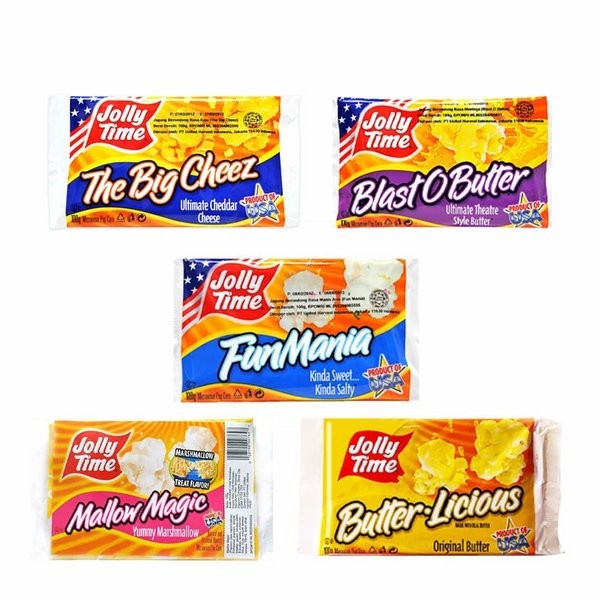 Jual maker-popcorn- jolly time popcorn all variant microwave popcorn ...