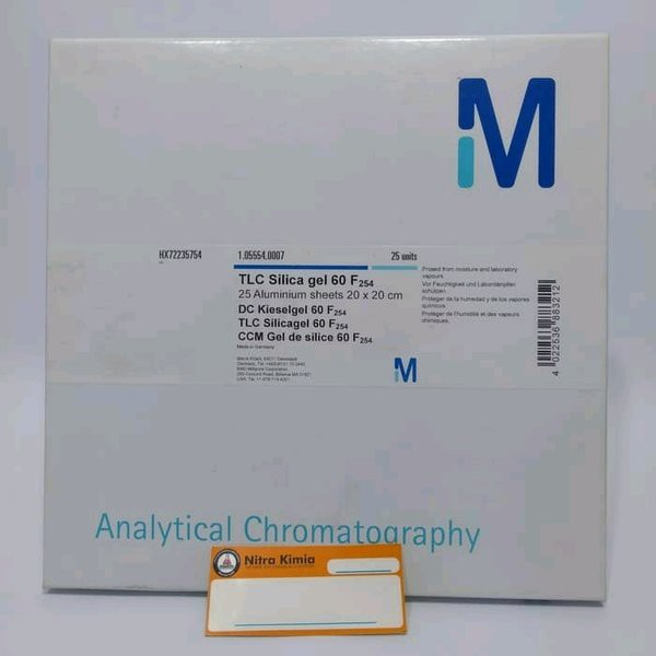 Jual Termurah Plat KLT Silica Gel 60 F254 Merck-TLC-Lempeng KLT Spesial ...