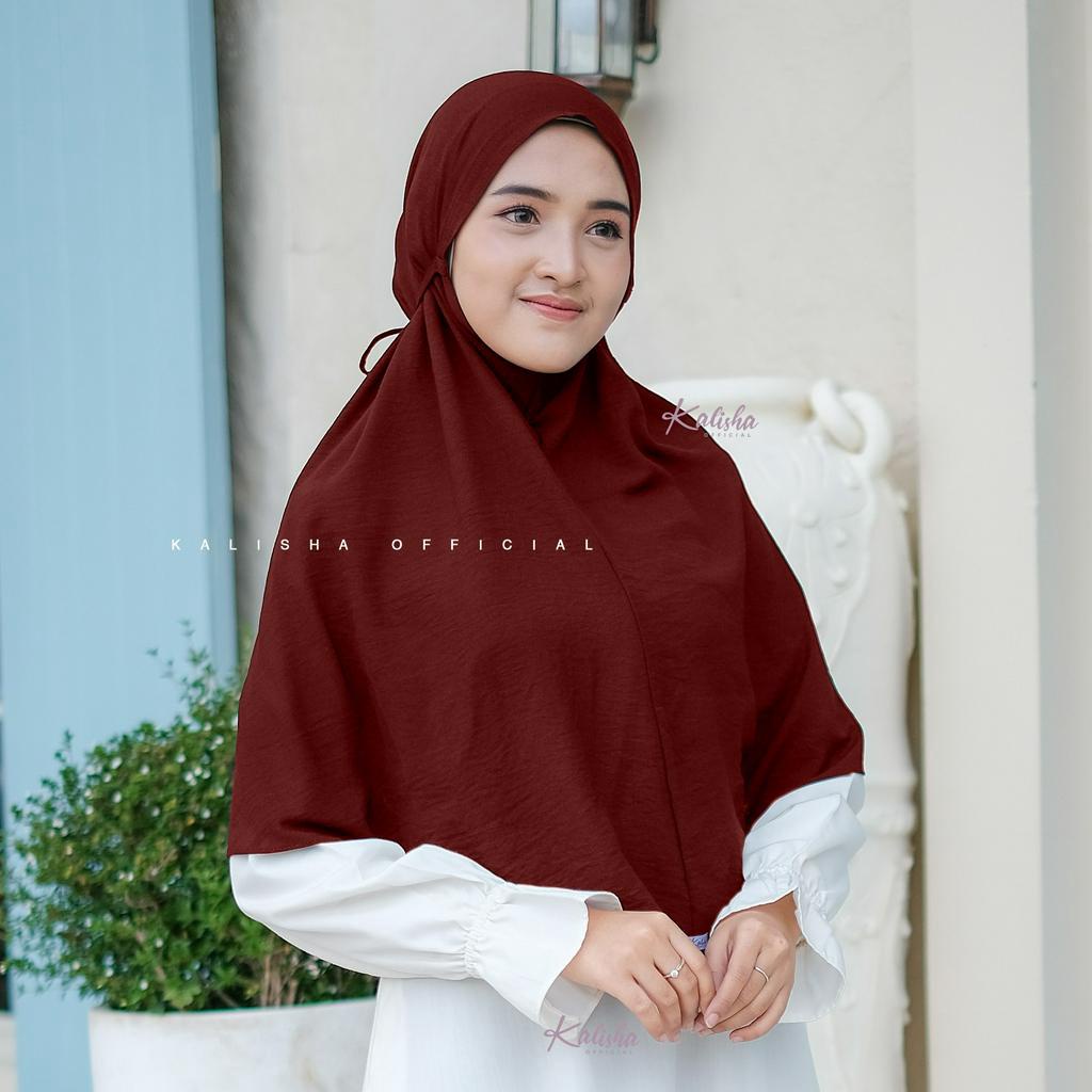 Jual Bergo Maryam Non Pet / Non Ped Crinkle Airflow Kerudung Hijab Instan Non Pet / Non Ped By ...
