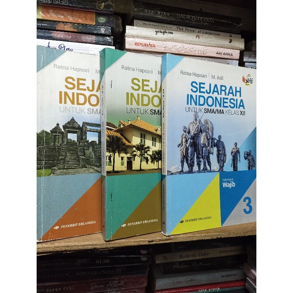 Jual Buku SEJARAH INDONESIA 1,2,3 SMA/MA KELAS X,XI,XII KELOMPOK WAJIB ERLANGGA | Shopee Indonesia