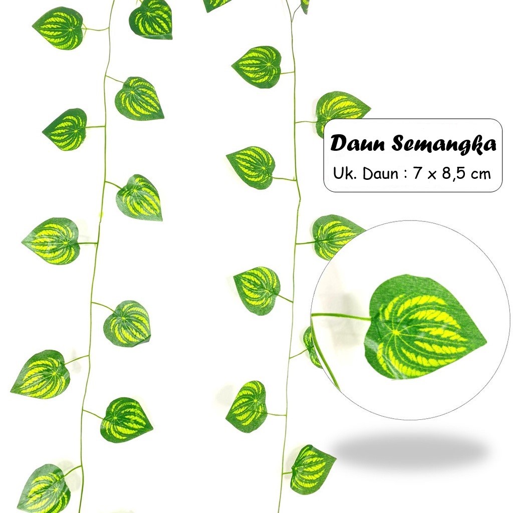 Jual Harga Termurah - 1012 Daun Rambat Palsu / Daun Hias Imitasi ...