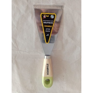 Jual SENDOK DEMPUL/KAPE/SKRUP DEMPUL UK 3IN" GAGANG KAYU** (COD ...