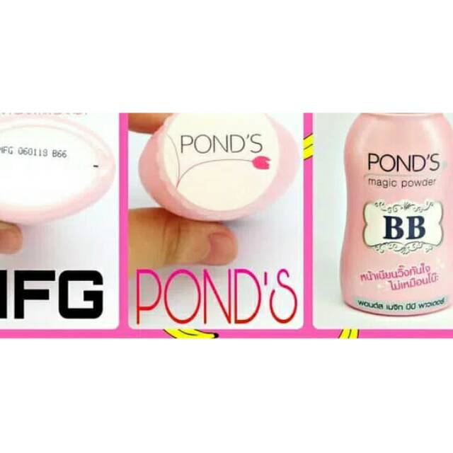 Jual BB Powder Pink ] PONDS MAGIC POWDER ~ Bedak Tabur ~ 100%ORI THAILAND | Shopee Indonesia