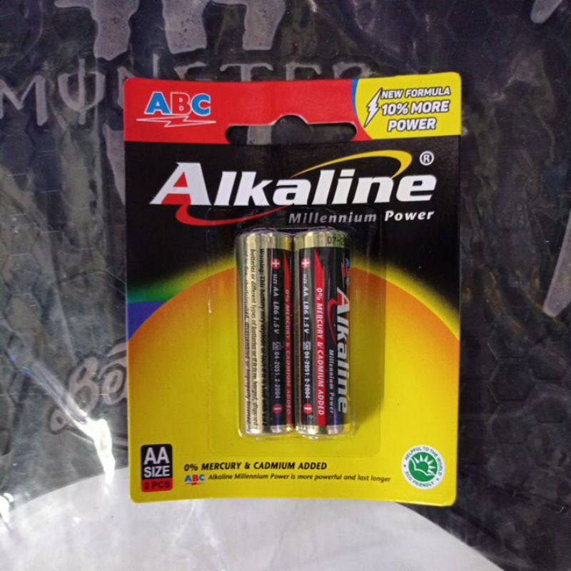 Jual Baterai ABC Alkaline Jenis Size AA | Shopee Indonesia