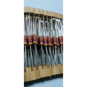 Jual RESISTOR , 470R, 4M7, 1R2 ,47K,..1 WAT, ORIGINAL JAPAN | Shopee ...