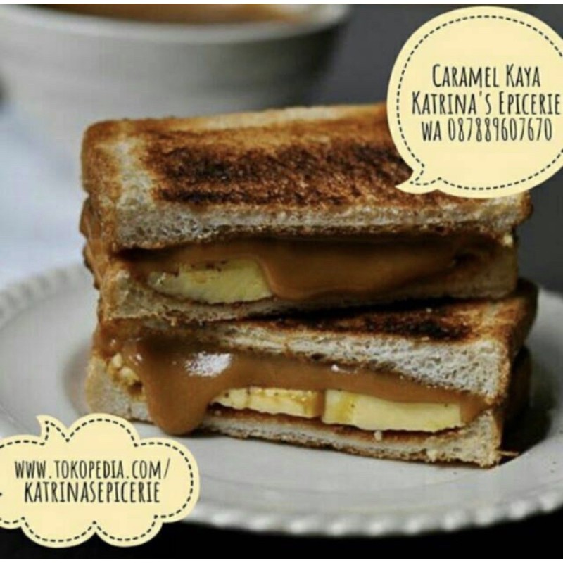 Jual Caramel Kaya Jam 500 Gram Selai Sarikaya Ala Kopitiam | Shopee ...