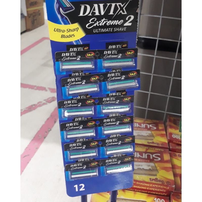 Jual Razor Ultra Sharp Blades Davix Amanda extreme 2 | Shopee Indonesia