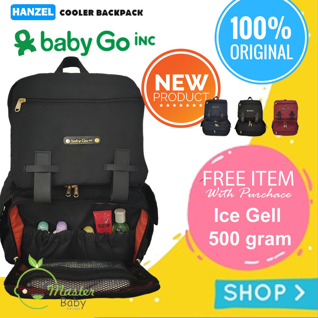 Jual Babygo Inc Hanzel Cooler Backpack Babygoinc Baby tas asi bayi ...