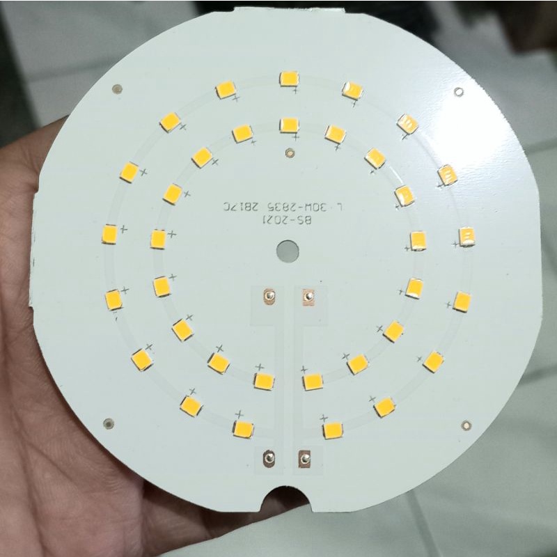 Jual Modul Lampu LED DC 30watt kuning vosvo / biji | Shopee Indonesia