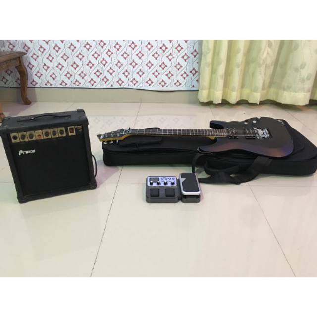 Jual Satu Set Gitar Listrik merek Schecter | Shopee Indonesia