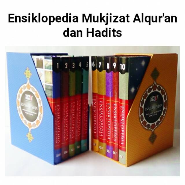 Jual Ensiklopedi Mukjizat Al-Qur'an dan Hadits Ilmu Pengetahuan Modern (1-10 Jilid) ORIGINAL ...