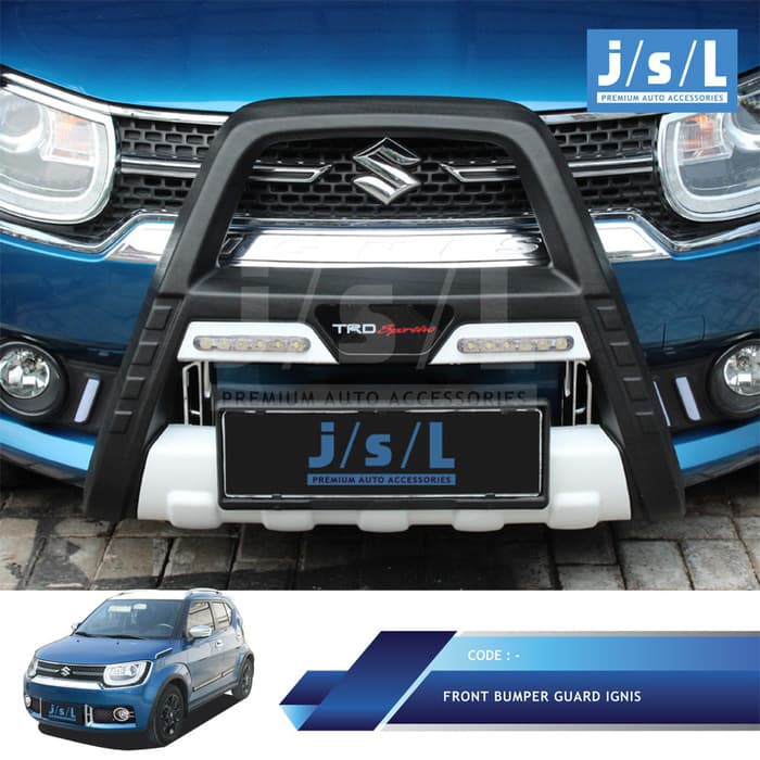 Jual Tanduk Depan Suzuki Ignis Front Bumper Guard Activo JSL Shopee Indonesia